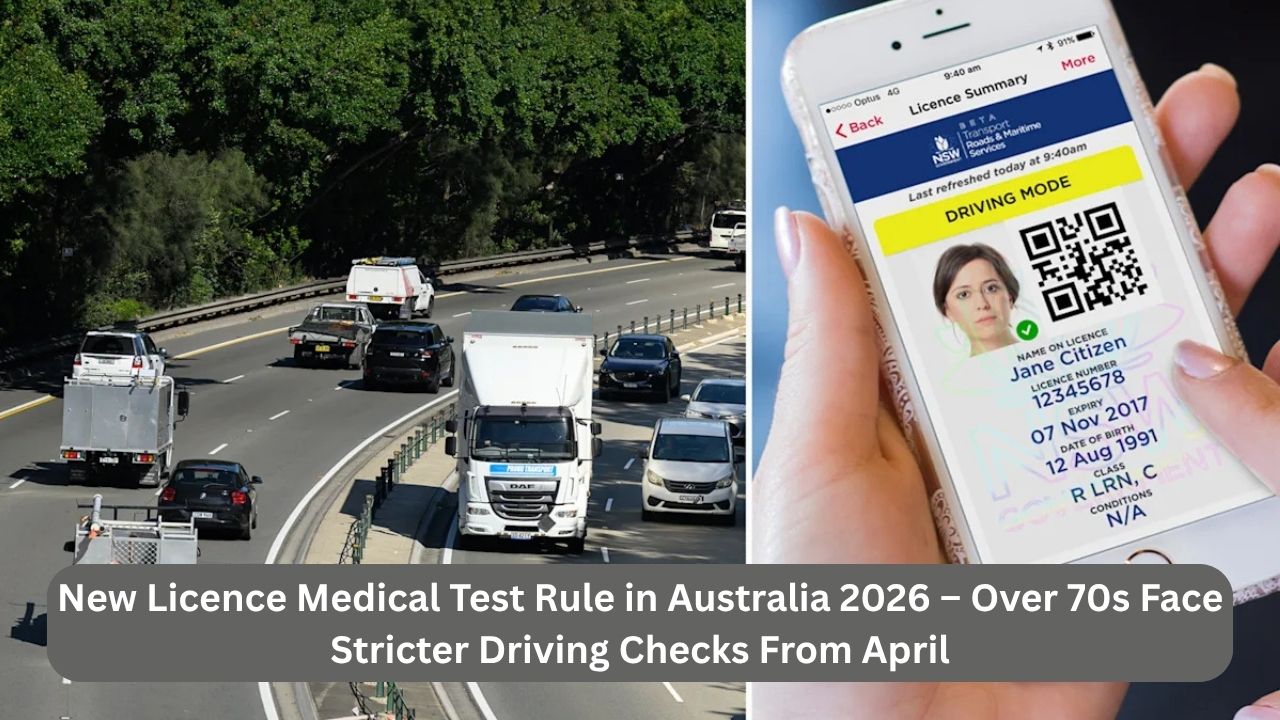 New Licence Medical Test Rule in Australia 2026 – Over 70s Face ...
